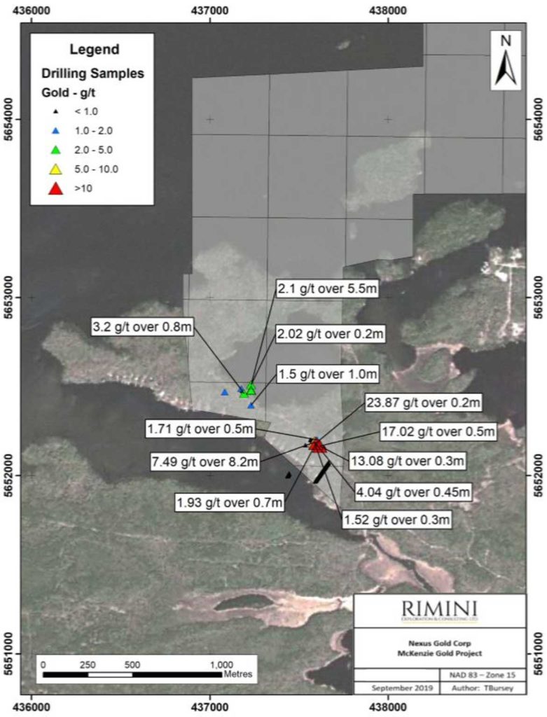 Nexus Gold Updates Drill Plans at McKenzie Gold Project, Red Lake ...